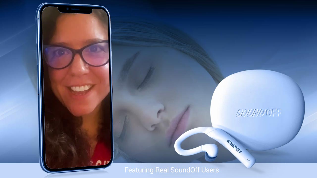 SoundOff Sleep Earbuds | Best Noise-Masking Headphones for Sleeping
